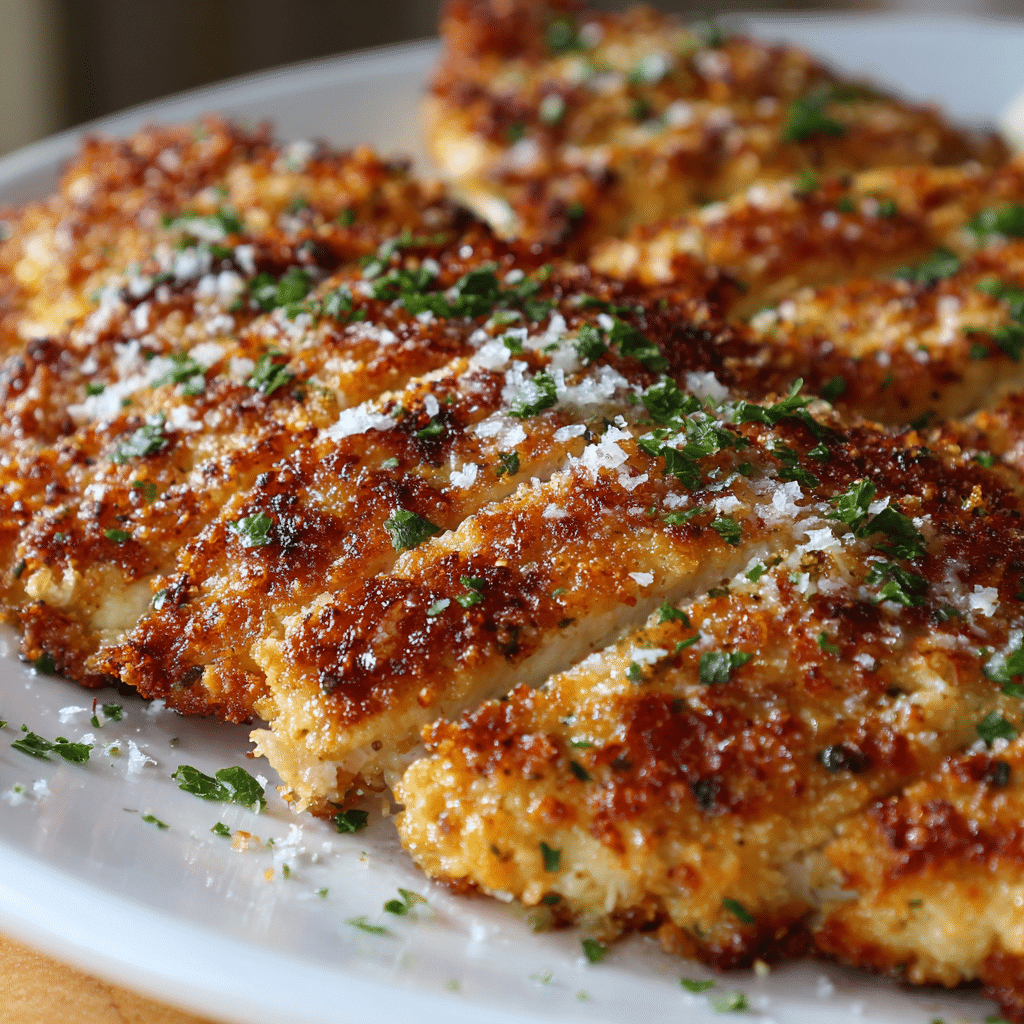 Parmesan Crusted Chicken Breasts