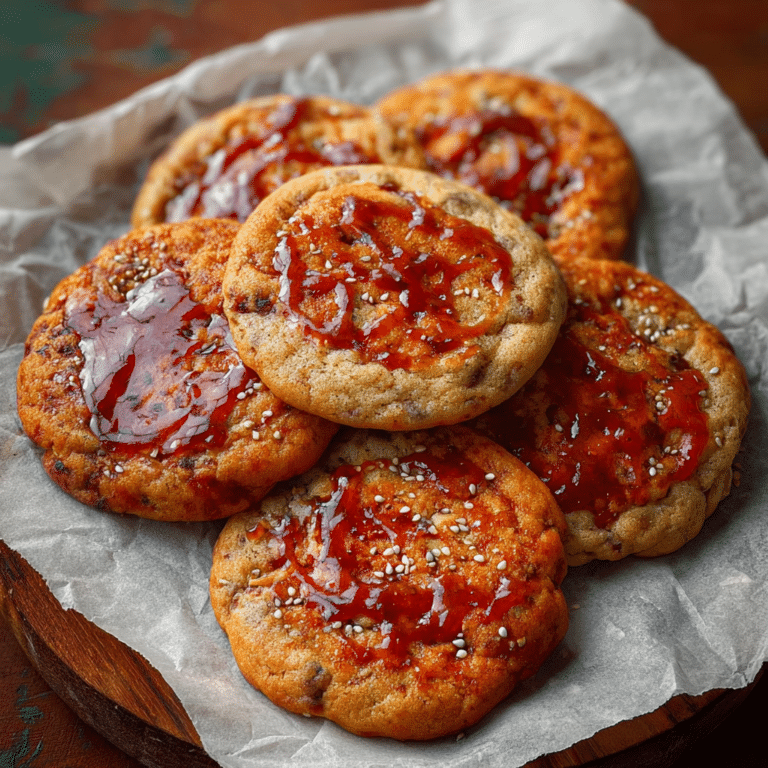 Gochujang Caramel Cookies
